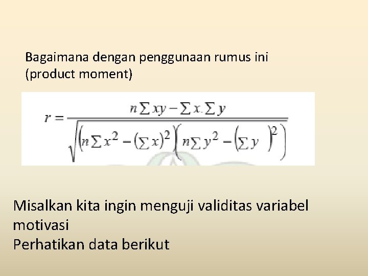 UJI VALIDITAS DAN RELIABILITAS KONSEP DASAR PENGOLAHAN DAN