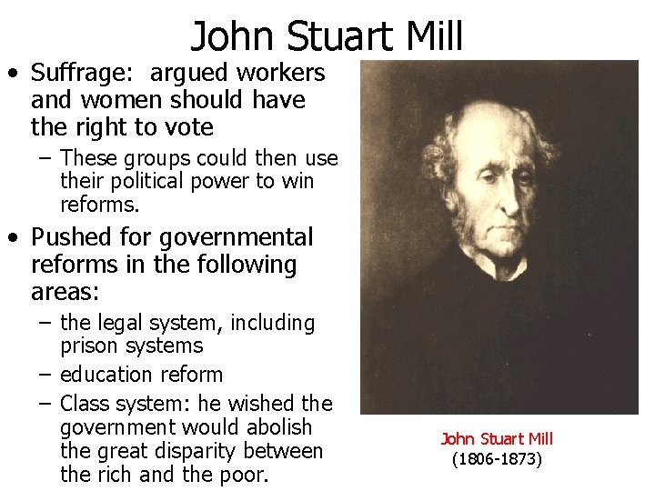 Reforming the Industrial World Was there a Need