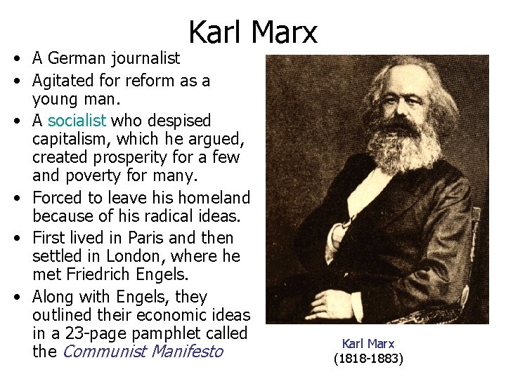 Reforming the Industrial World Was there a Need