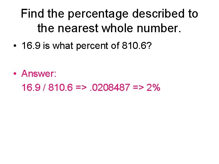Workkeys Level 5 Math Percentages and PerimetersAreas How