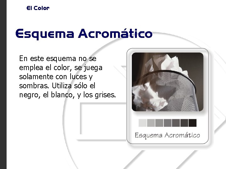 Teora del Diseo I El Color El Color