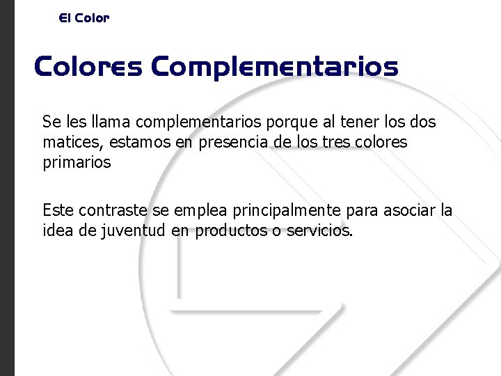 Teora del Diseo I El Color El Color