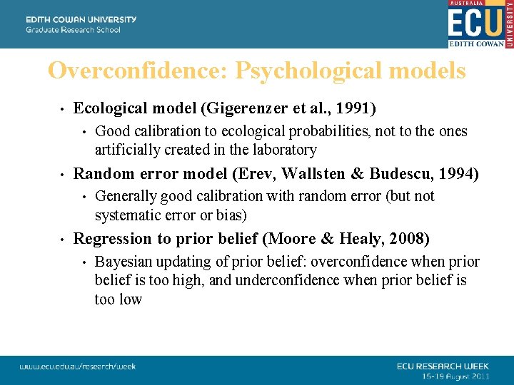 The relationship between Psychology and Economics The case
