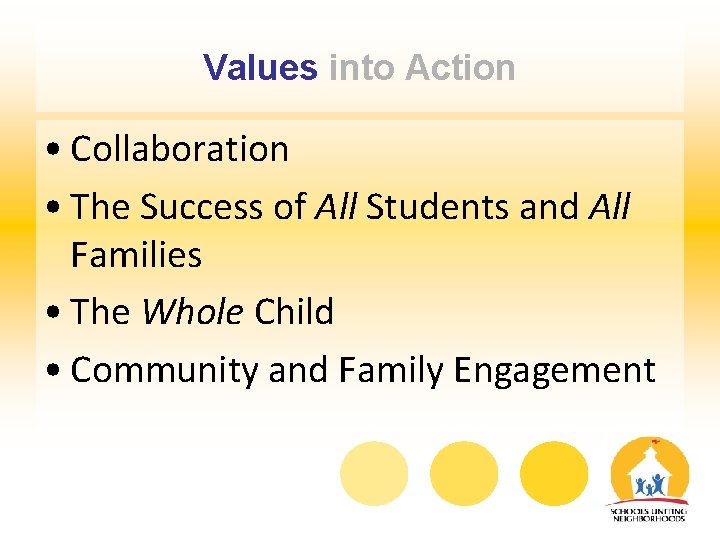 Alder SUN Community School Building a Common Understanding
