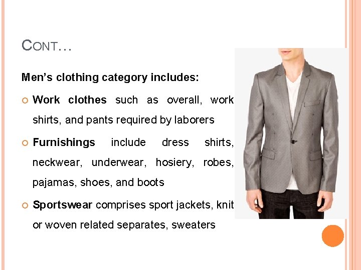 CLASSIFICATION OF FASHION AND TYPES OF DESIGN TRADE