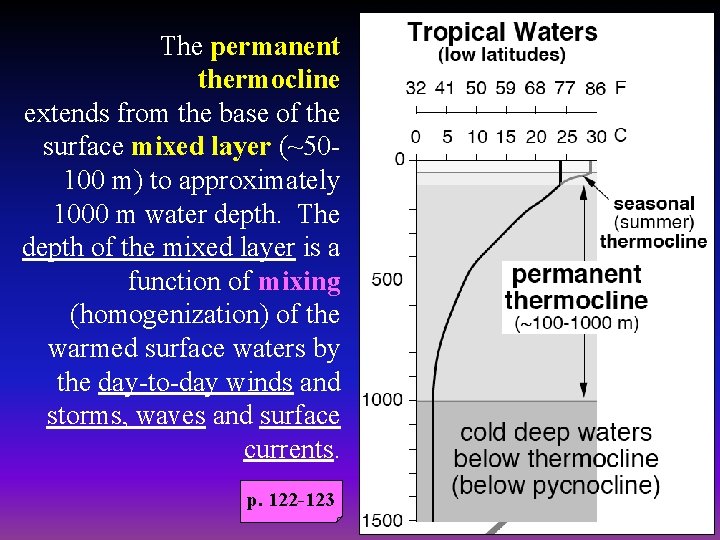 Thermocline Pycnocline Gradients of Temperature Density the Stratification