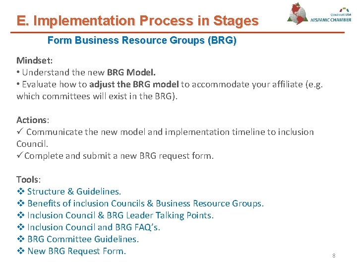 ERGs Employee Resource Groups 1 INDEX A Objectives