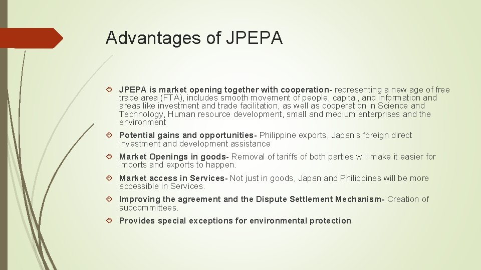 Japan Philippines Economic Partnership Agreement Kasunduang ...
