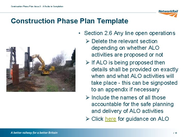 Technical Brief Part 2 Construction Phase Plan CPP