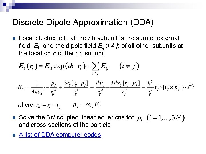 MSEG 667 Nanophotonics Materials and Devices 7 Optical