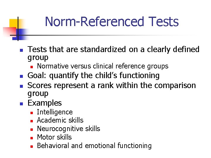 Introduction to Psychological Assessment of Children Gregg Selke