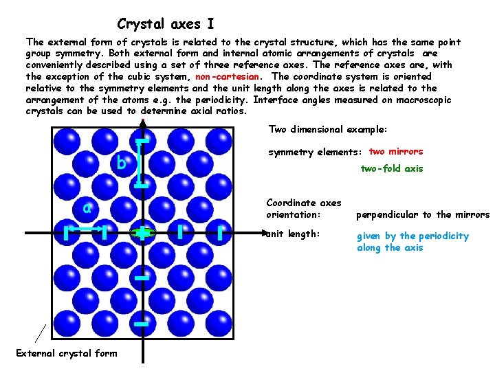 Crystal morphology I Free crystallizing solids will exhibit