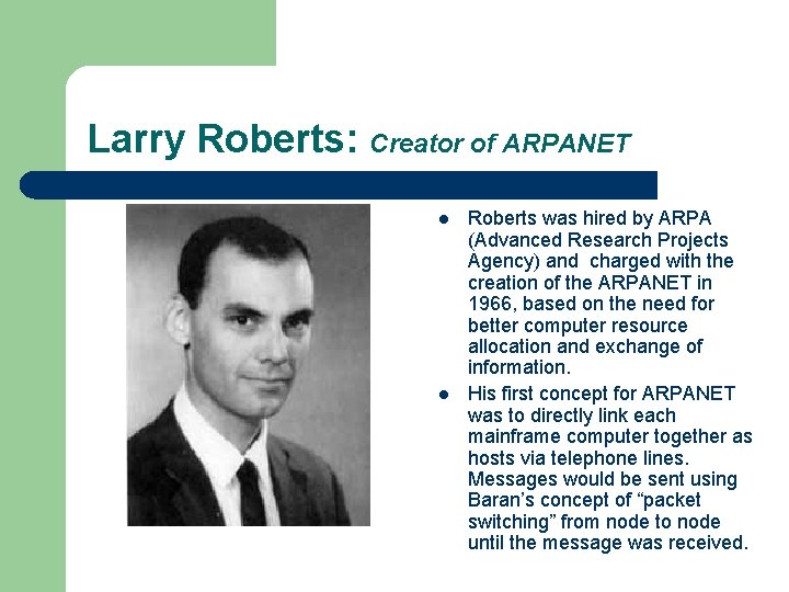 The History of the Internet The Theologians of