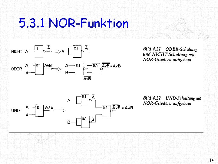 bersicht 4 6 4 Schaltungsanalyse 4 1 Wahrheitstabellen