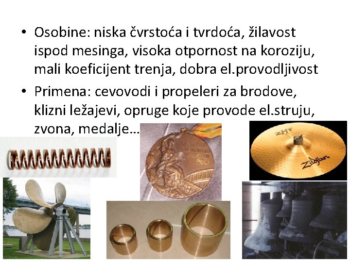 Bakar i legure bakra Bakar Cu se u