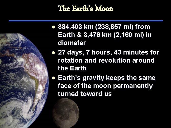 The Moons of Our Solar System How many