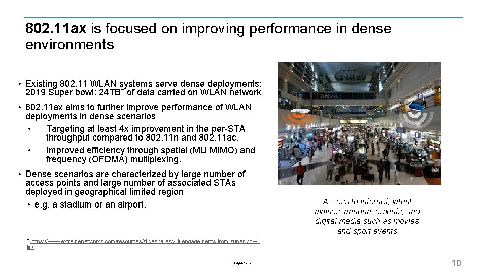 IEEE 802 11 Overview and Amendments under development
