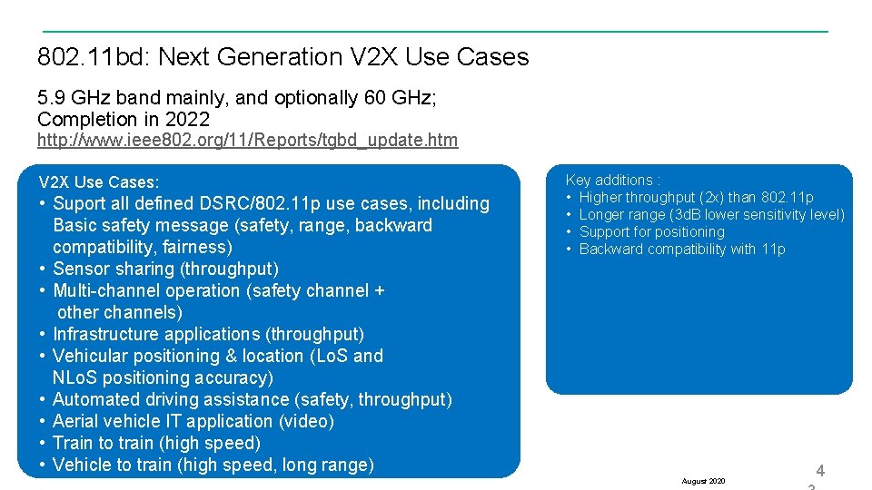 IEEE 802 11 Overview and Amendments under development