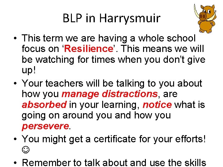 What is Building Learning Power all about BLP