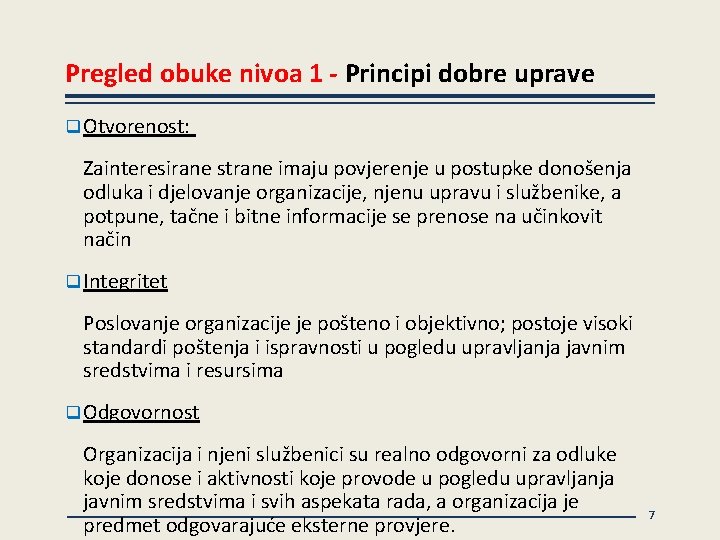 OBUKA ZA INTERNE REVIZORE U JAVNOM SEKTORU DRUGI
