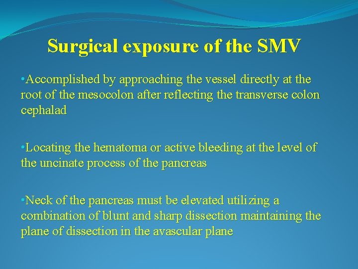 Portal Vein Injuries and SMV injuries Taichiro Tsunoyama