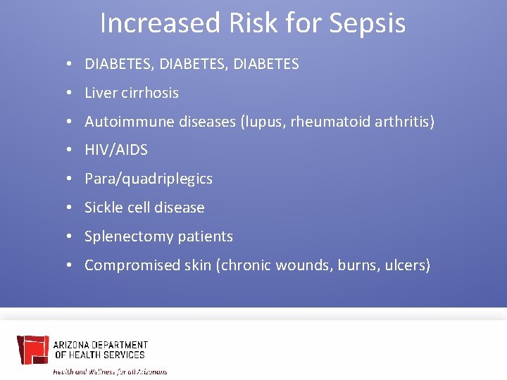 Identification and Management of Sepsis in the Prehospital