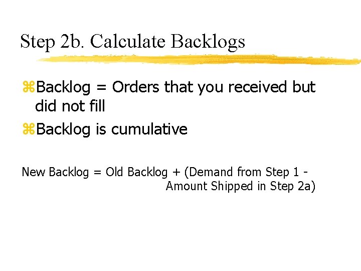 The Root Beer Game z Simulates the operation
