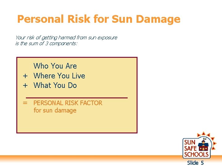 Skin Cancer Prevention at Work An Employee Sun
