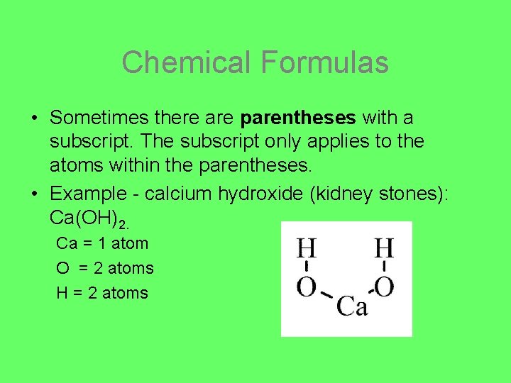 Ch 6 The Structure of Matter The Importance