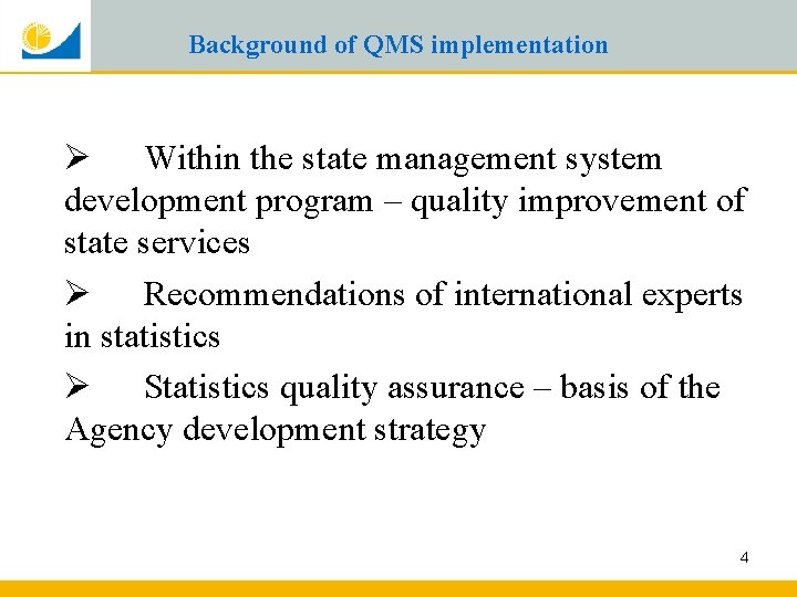 ISO 9001 Quality Management System implementation experience in