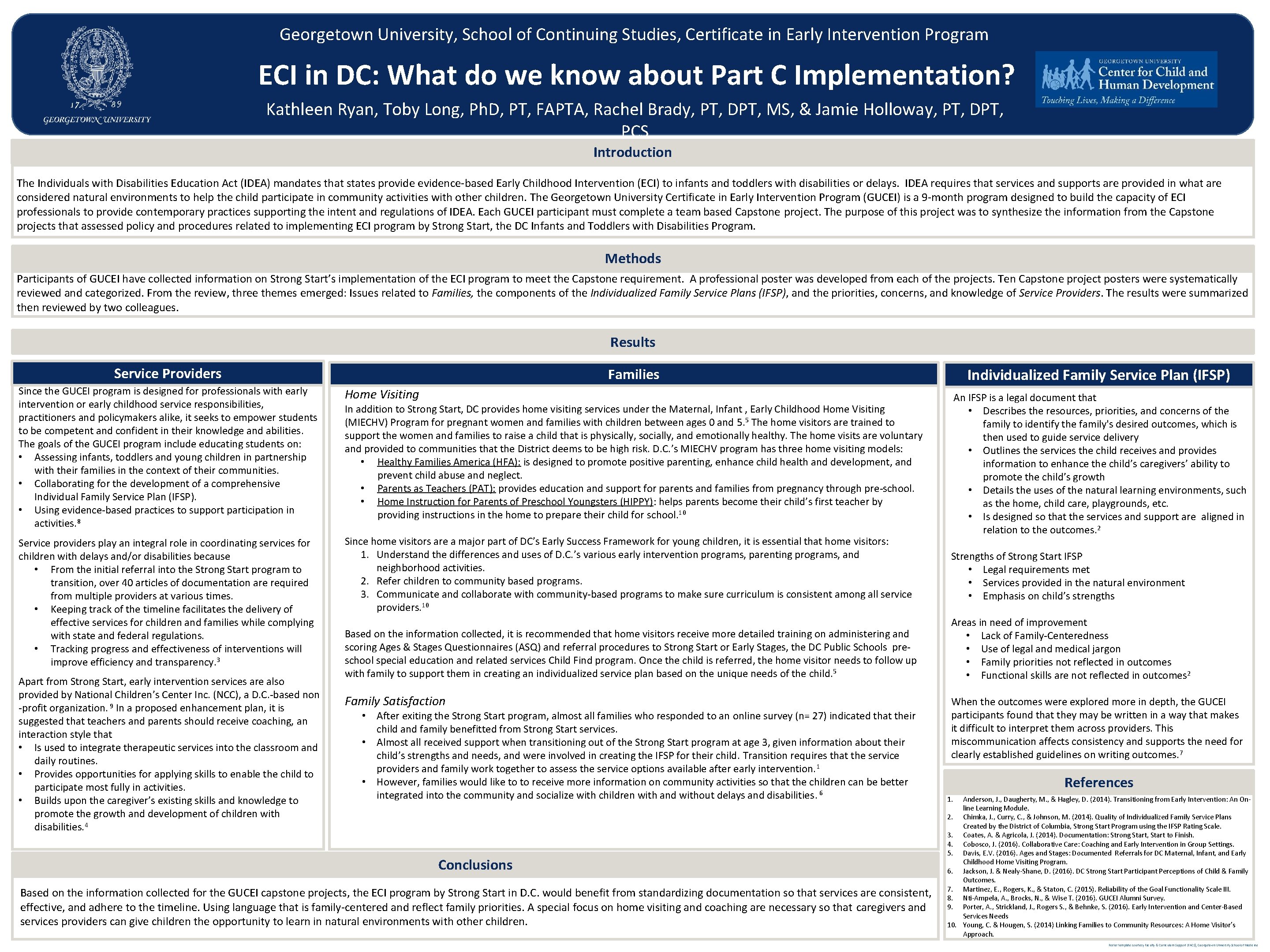Georgetown University School of Continuing Studies Certificate in