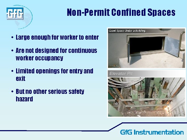 Confined Space Gas Detection Level 3 Definition of
