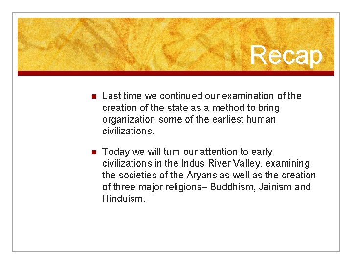 History 1 History of World Civilizations Part 1