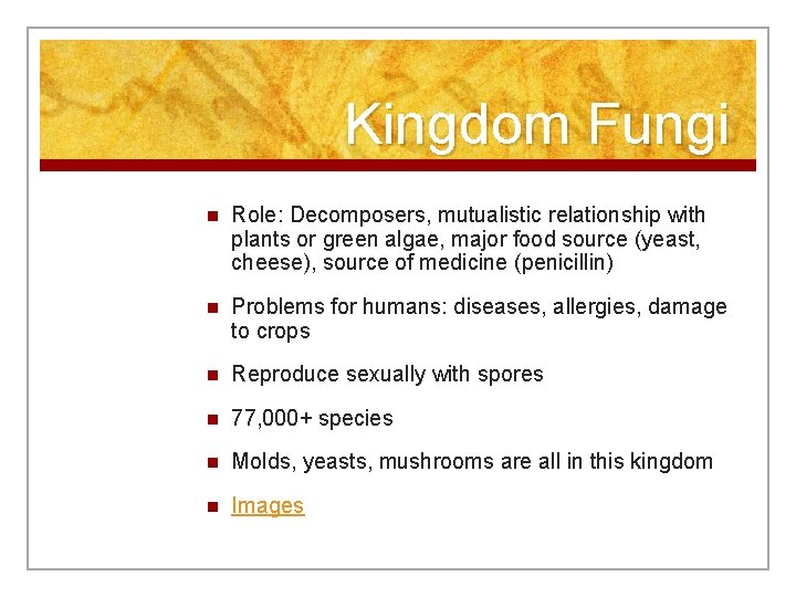 The 6 Kingdoms of Life plus Viruses Kingdom
