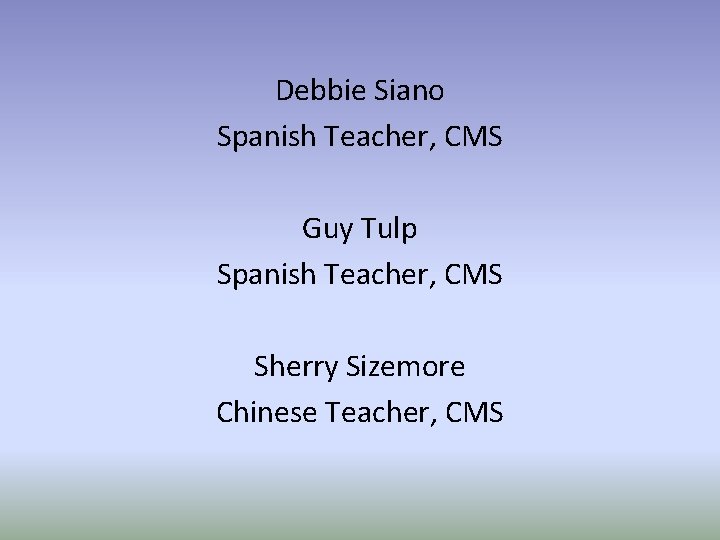 FORMATIVE ASSESSMENTS WHATS IN YOUR TOOLBOX Debbie Siano