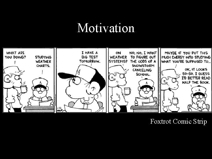 Motivation Foxtrot Comic Strip Today Climate Change Review