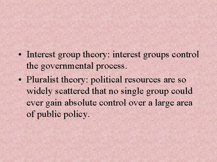 Policymaking Domestic and Economic Theories of Public Policy
