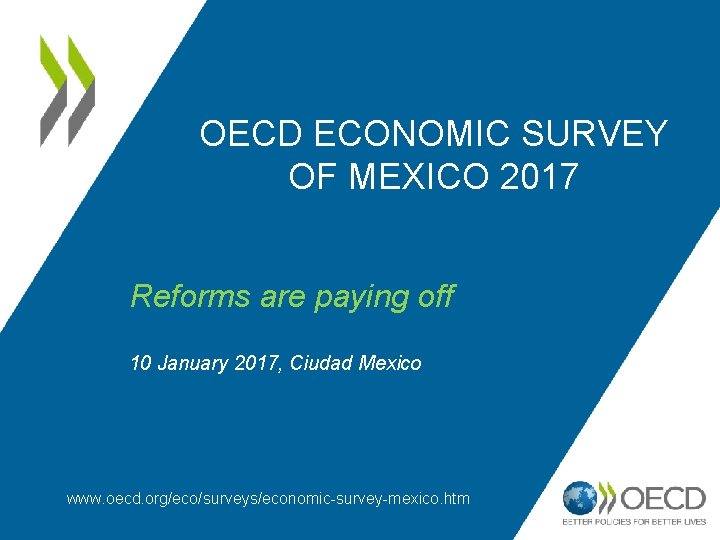OECD ECONOMIC SURVEY OF MEXICO 2017 Reforms are