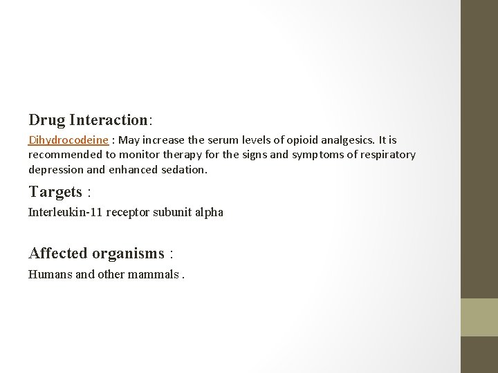 Oprelvekin Drugbank ID DB 00038 Protein chemical formula