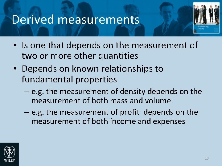 GODFREY HODGSON HOLMES TARCA CHAPTER 5 MEASUREMENT THEORY