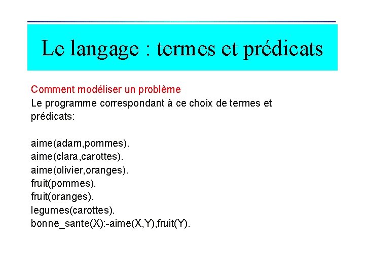 Outils pour la programmation logique par contraintes Cours