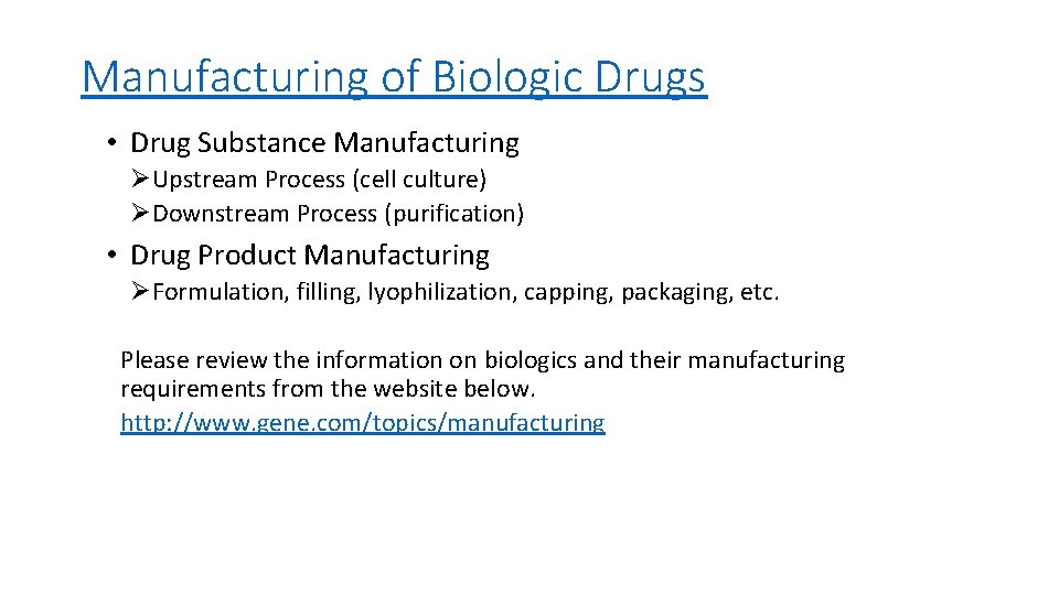 2017 MiniBioman Drug Product Manufacturing Day 1 Overview