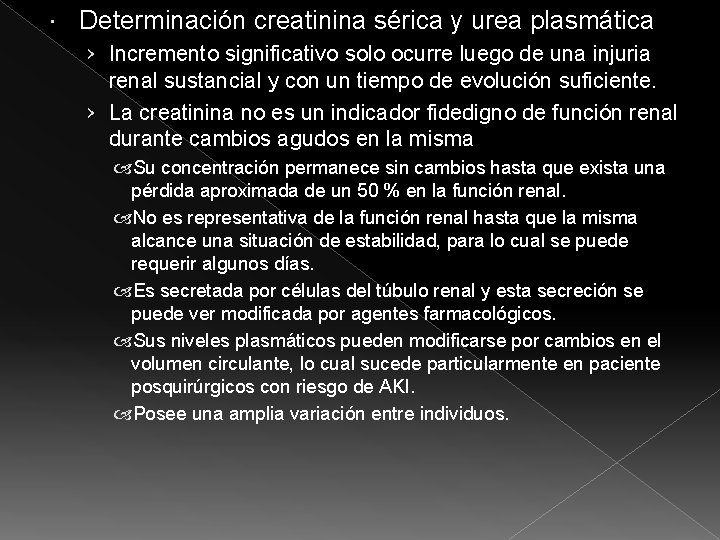 Injuria Renal Aguda Concepto y Criterios RIFLE AKIN