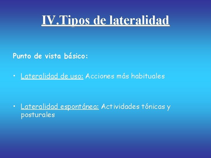 LATERALIDAD Asignatura Educacin fsica y su didctica I