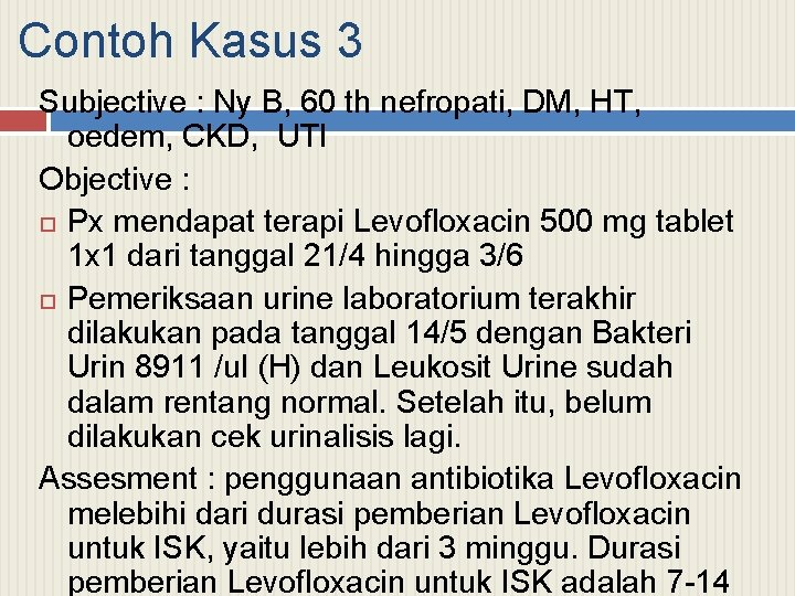 PHARMACEUTICAL CARE PADA PASIEN DIABETES MELLITUS Eliza Konda