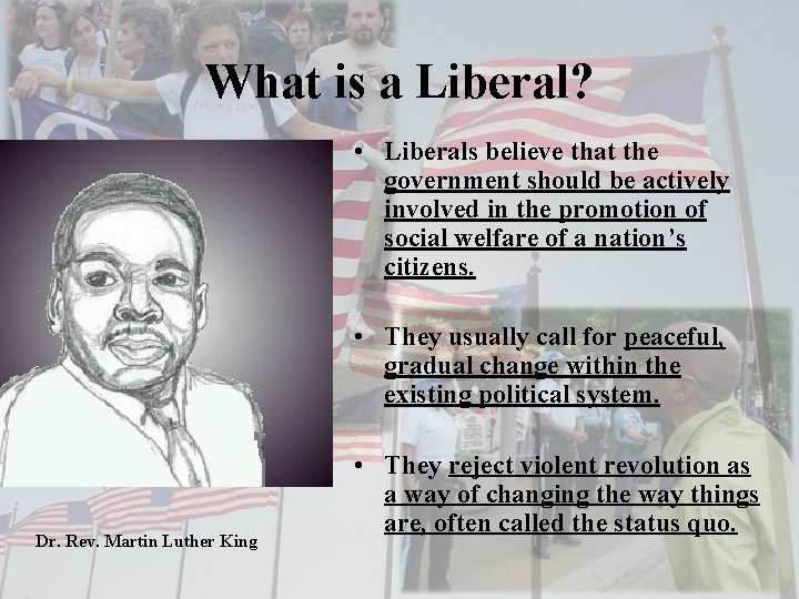 The Political Spectrum Where do you stand What