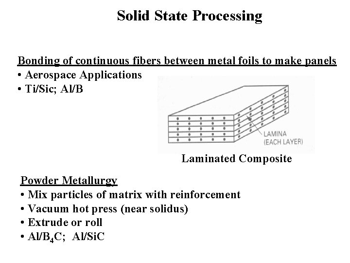 Composite Materials Resistance Welding Lesson Objectives When you