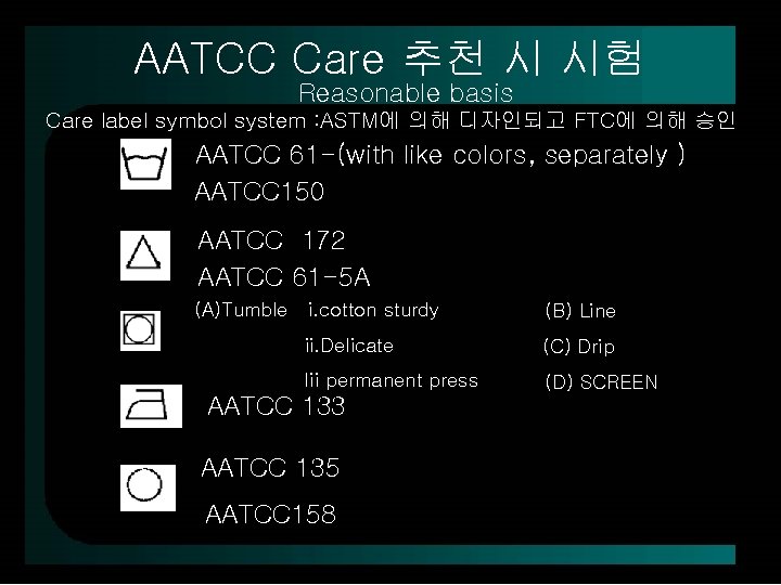 ASTM D 5489 Standard Guide for Care Symbols