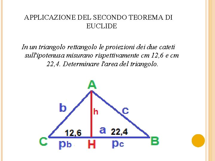LA GEOMETRIA TRA EUCLIDE E PITAGORA LA VITA