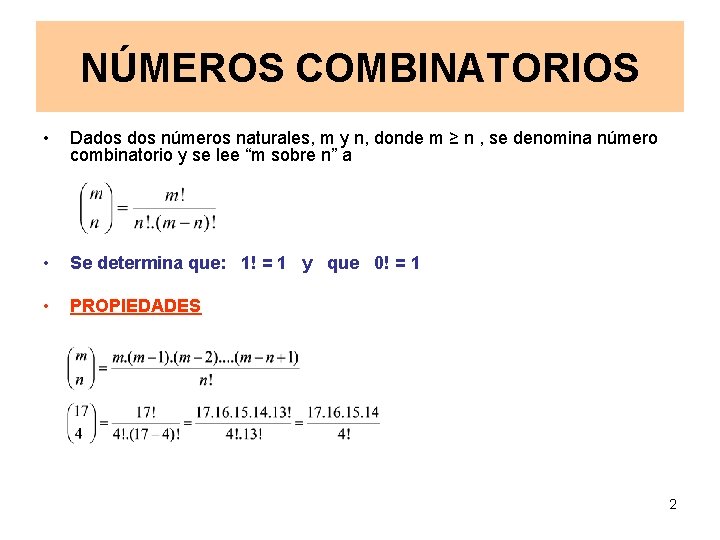 BINOMIO DE NEWTON Matemtica Undcimo grado 28 05